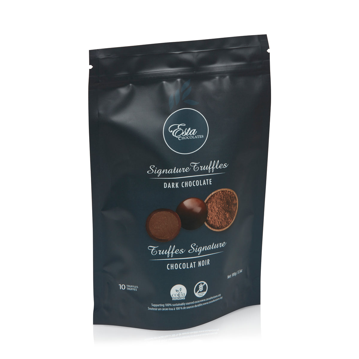 10 Truffle Pouch - Dark – Esta Chocolates