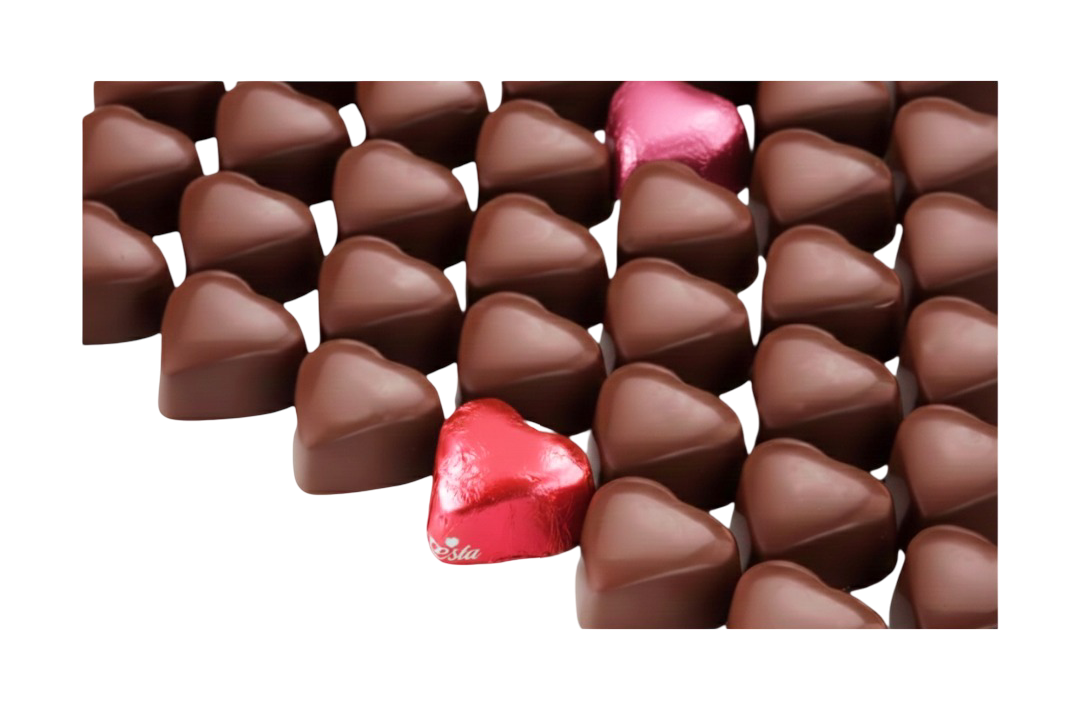 Bulk Heart Truffles – Esta Chocolates