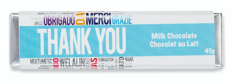 Thank You Truffle Bar – Esta Chocolates