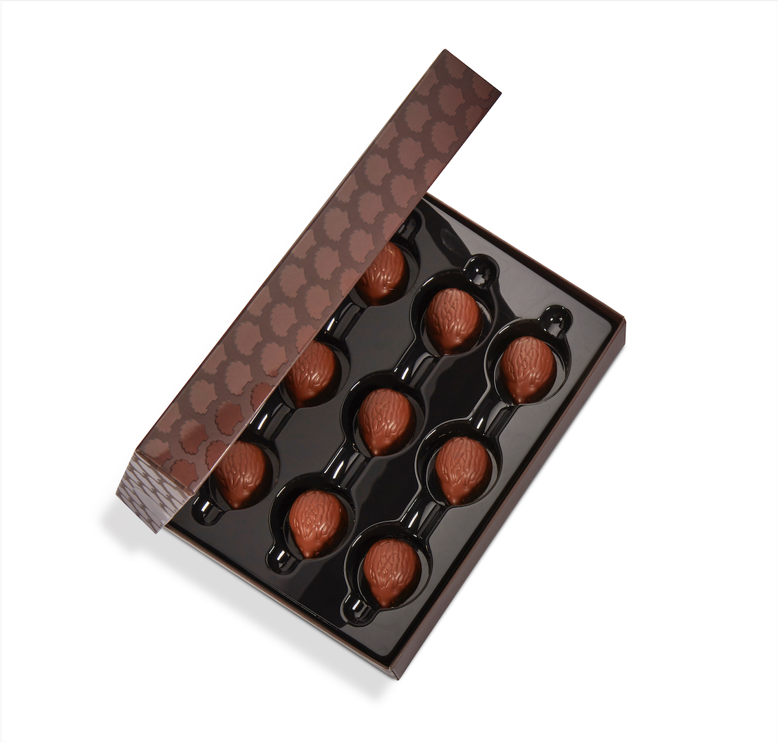Sea Salt Caramel Hedgehog Truffles – Esta Chocolates